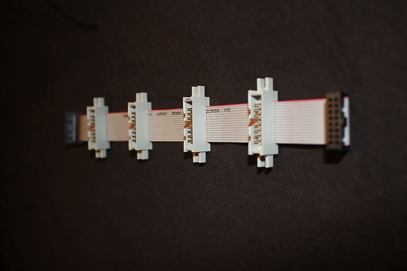 4-Outlet Eurorack Flying Power Bus Ribbon Cable • | Reverb