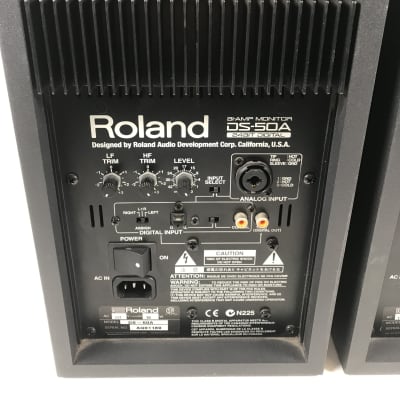 Roland DS-50A 24bit Digital Bi-Amp Monitor Speakers | Reverb UK