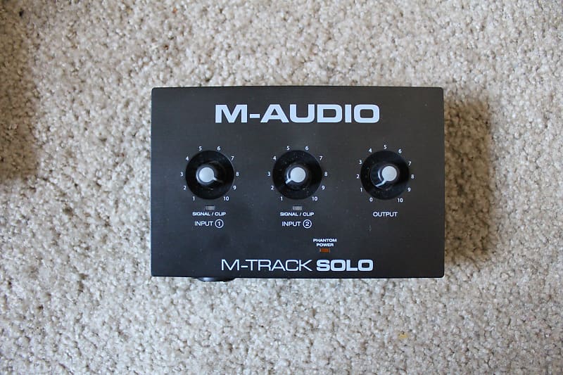 M-Audio M-Track Solo | Reverb
