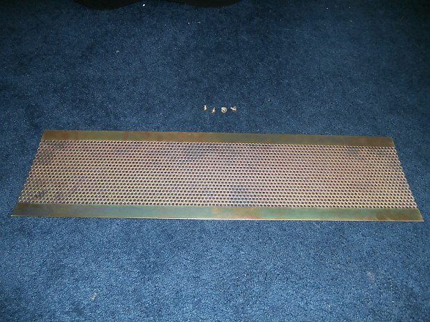 Vintage 1980's Marshall JCM 800 Amplifier Head Back Panel w/ | Reverb