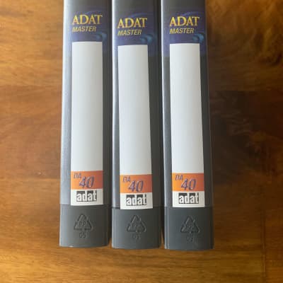 Set of 3 once-used BASF ADAT Master DA 40 (Super VHS or | Reverb