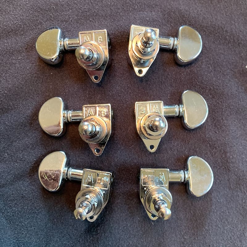 Grover Rotomatic tuners - 3x3, chrome | Reverb