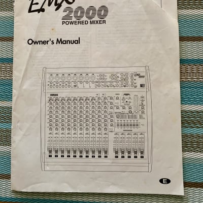 Yamaha EMX 2000 - Black | Reverb