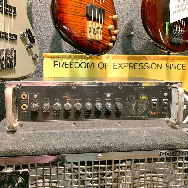 SWR Bass 750 Amp Head and 2x SWR Goliath III 4x10 Bass | Reverb