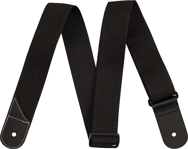 Jackson Polyester Shark Fin Strap - Black | Reverb