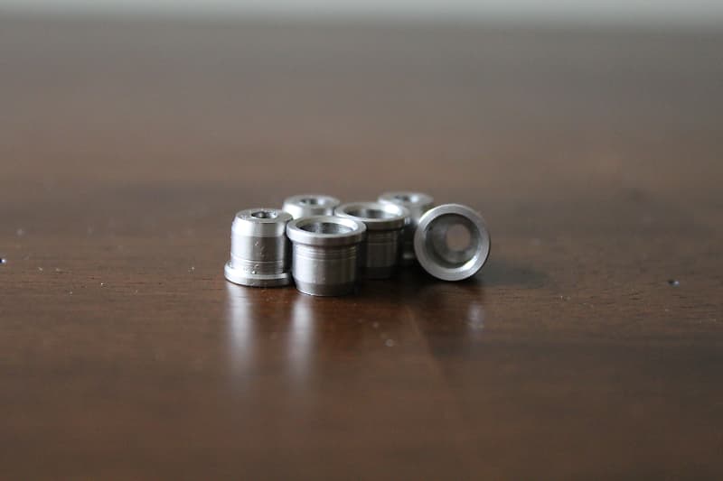 Forney Custom Telecaster String Ferrules Stainless Steel | Reverb