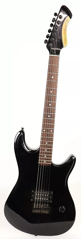 1980s Ovation GS1-J Black Electric Guitar Great | Reverb