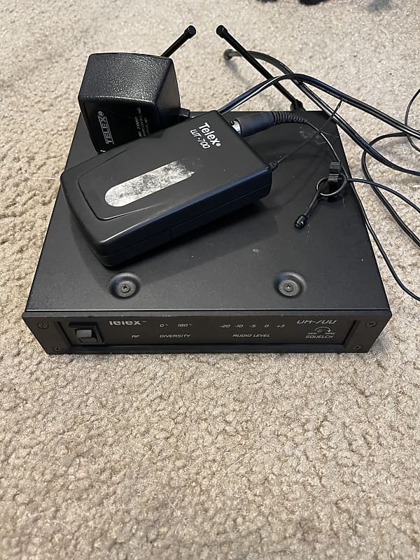 Telex Wireless Transmitter Pack & Receiver UR 700 WT 700 | Reverb