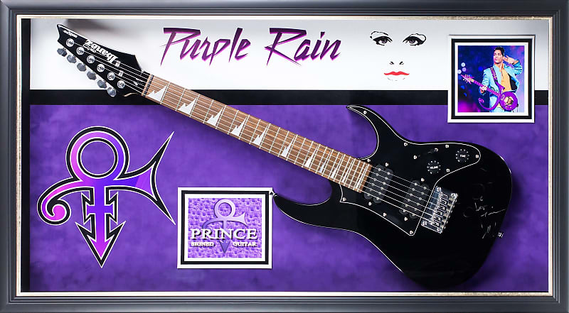 Prince – Purple Rain Autographed Electric Guitar Signed in | Reverb