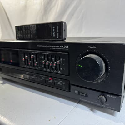 Sony TA-AX301 Amplifier HiFi Stereo Vintage Home Audio Phono | Reverb
