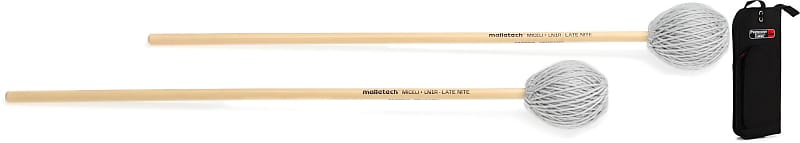 Malletech LN1R Late Nite Series Marimba Mallets - Rattan | Reverb