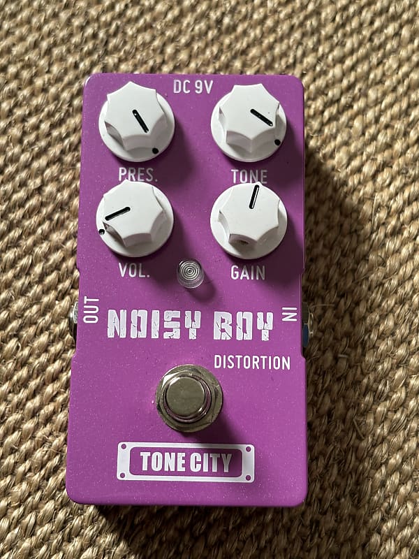 Tone City Noisy boy distortion pedal | Reverb