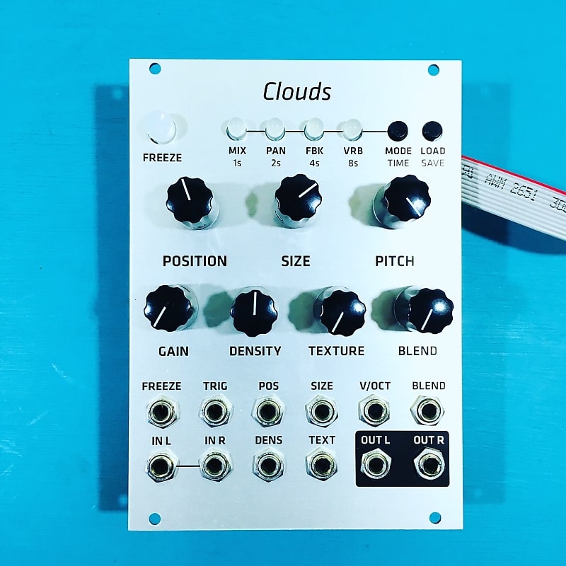 DIY Mutable Instruments Clouds with Grayscale Panel | Reverb