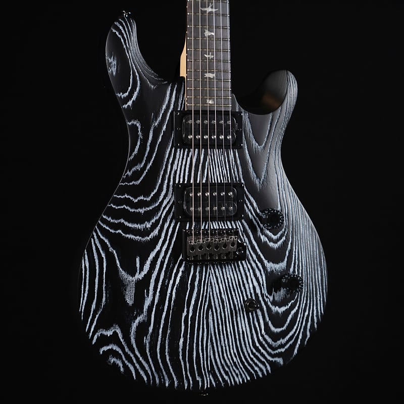 PRS SE Swamp Ash CE 24 "Sandblasted" Limited Edition - White | Reverb