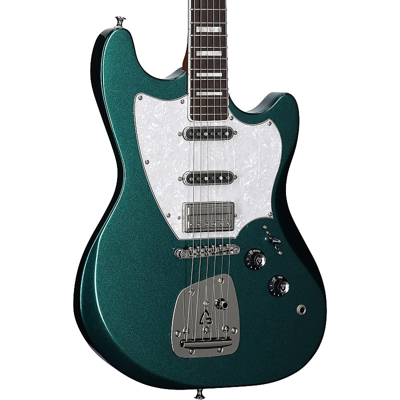 Guild Surfliner Deluxe Electric Guitar, Evergreen Metallic | Reverb