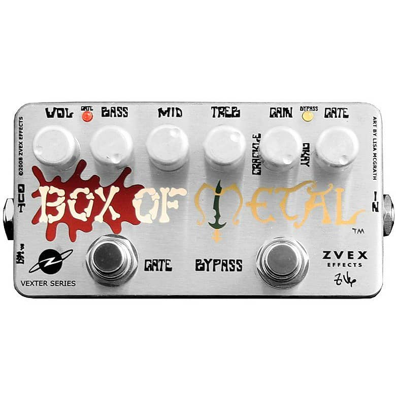 ZVex Box of Metal Vexter Series - High Gain and Distortion | Reverb UK