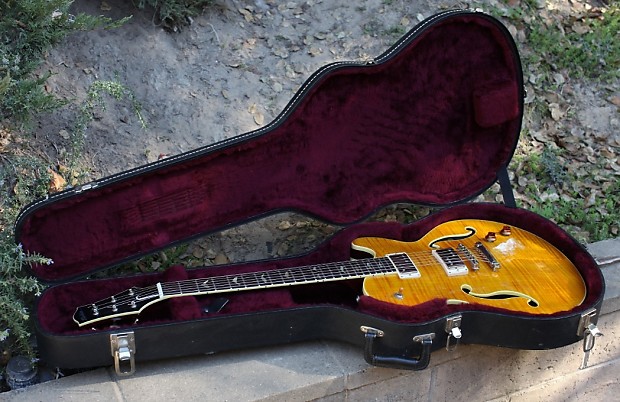ROBIN Savoy Deluxe Top OF The Line Semi Hollow 335 | Reverb