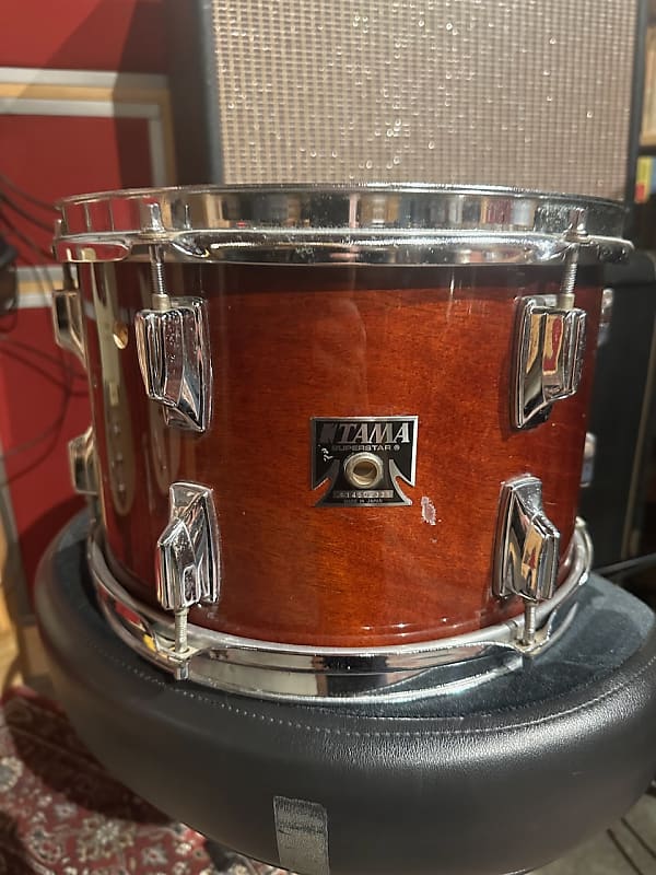 Tama Superstar 12x8 Tom - 80s - Super Mahogany | Reverb