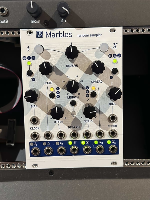 Mutable Instruments (clone) Marbles 2017 - White Textured | Reverb
