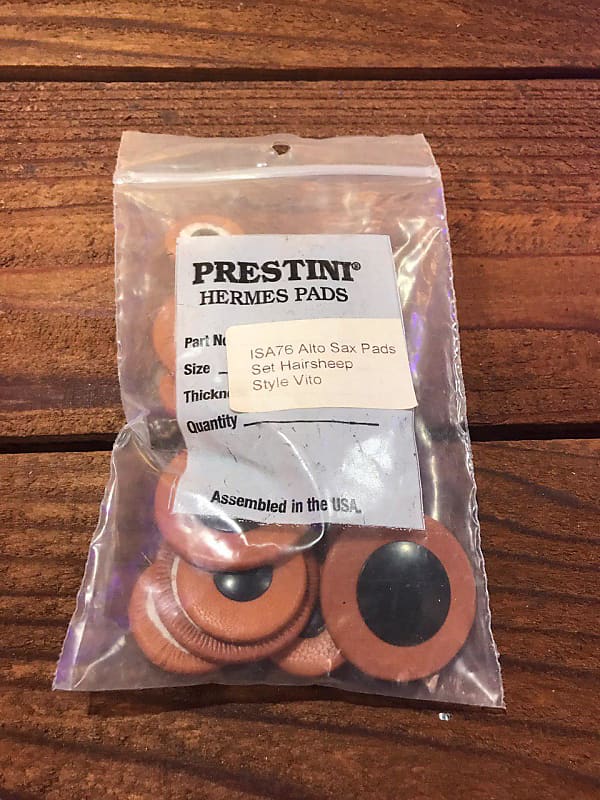 Prestini Alto Sax Pads | Reverb