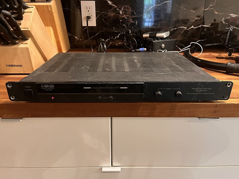 Carver TFM-6CB Power Amplifier - Black | Reverb