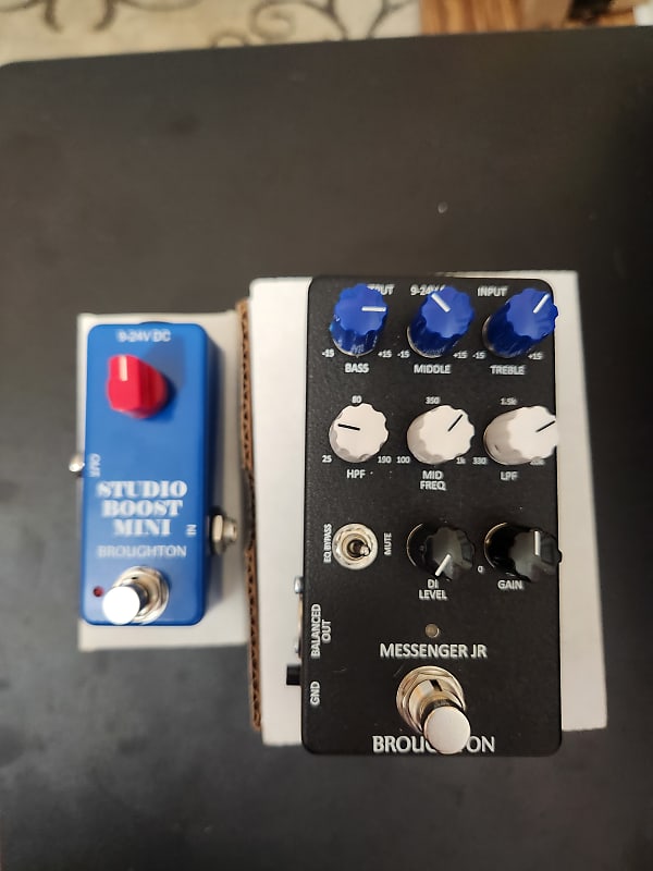 Broughton Messenger Jr & Studio Mini Boost | Reverb