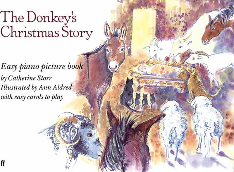 The Donkey's Christmas Story: Easy Piano Picture Book | Reverb