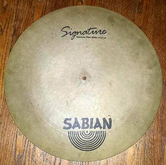 Sabian Signature Encore Jack Dejohnette 20" Flat Ride | Reverb