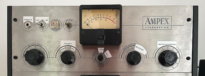 Ampex 351 Tube Preamplifier fully modded | Reverb