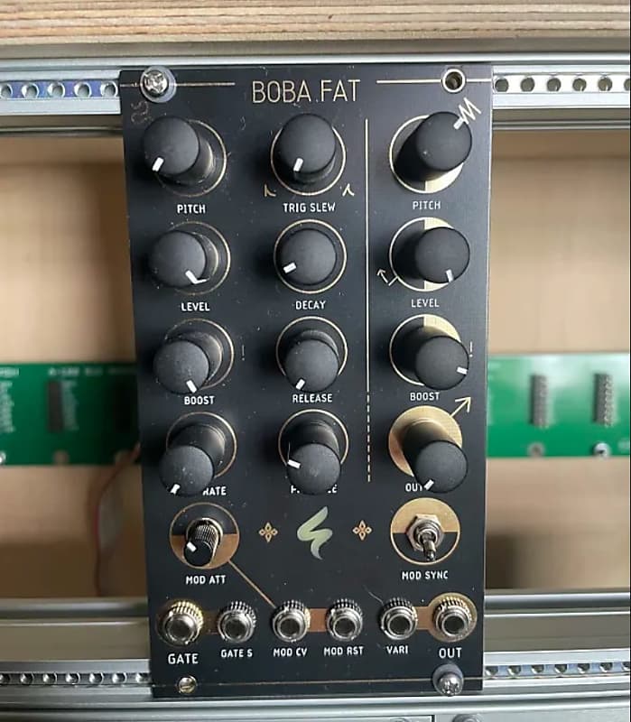 ST Modular Boba Fat Double Analog Kick / Bass Drum - Black | Reverb