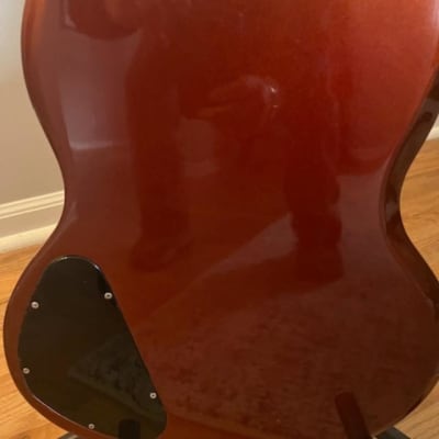 Gibson SG Melody Maker 12-String 1967 - Glossy Burgandy/Gold | Reverb