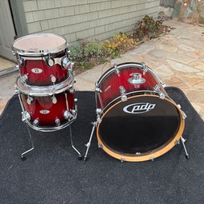 PDP X7 Red Sparkle Fade | Reverb