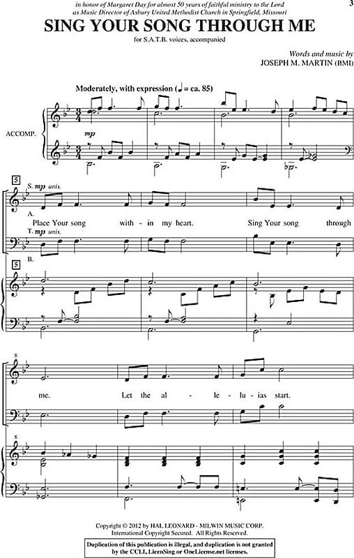 Sing Your Song Through Me | Reverb