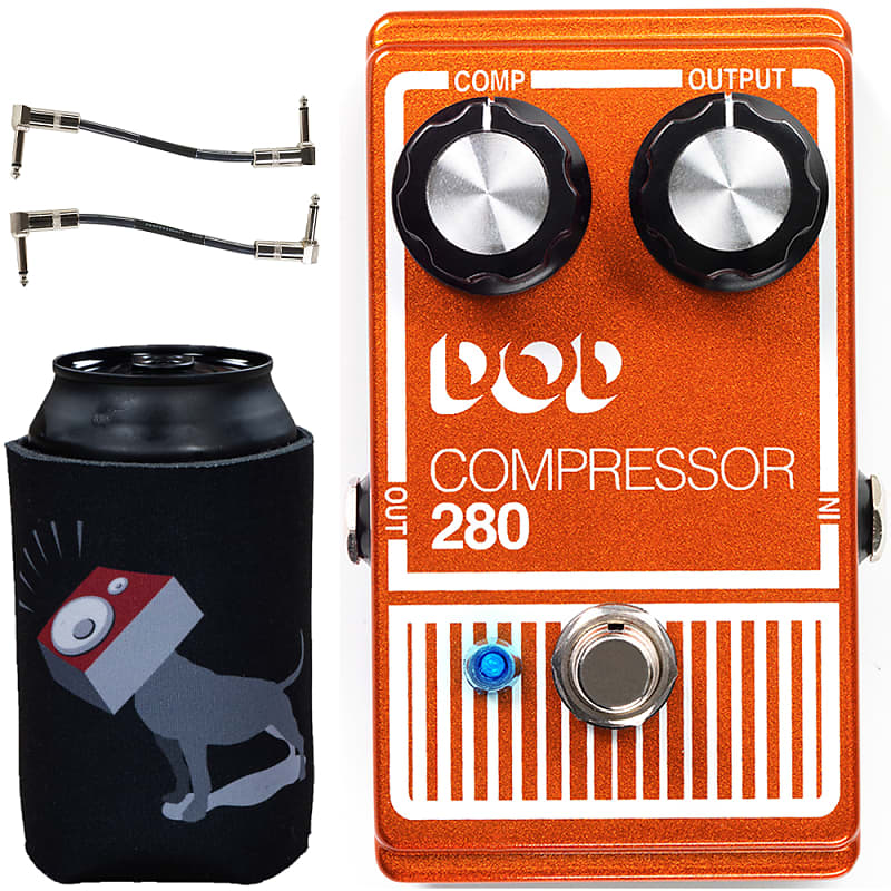 DigiTech DOD Compressor 280 Guitar Effects Pedal w/ Patch | Reverb