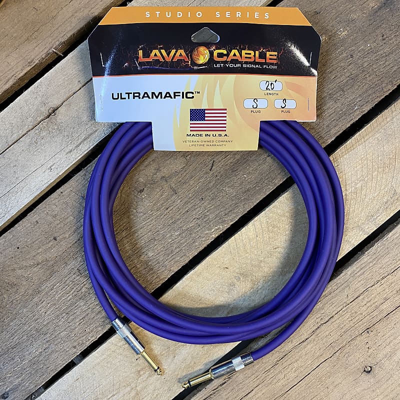 Lava Cable LCUF20 Ultramafic Straight to Straight Instrument | Reverb