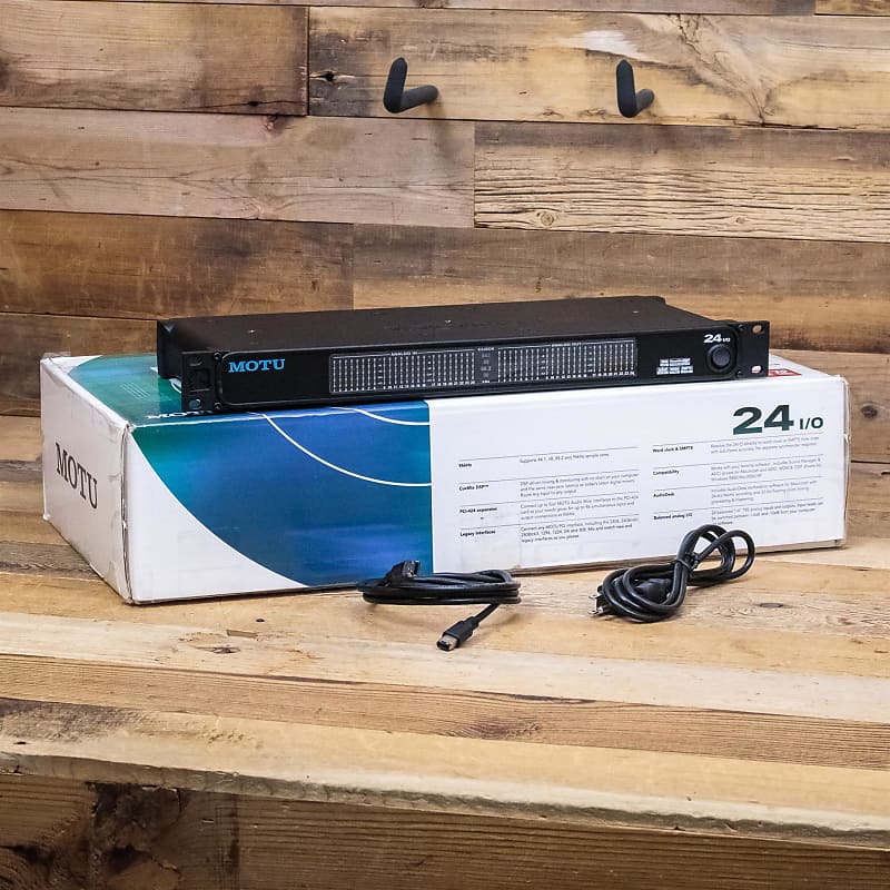 MOTU 24 I/O 24-Channel AD DA Converter w/ Recapped Power | Reverb