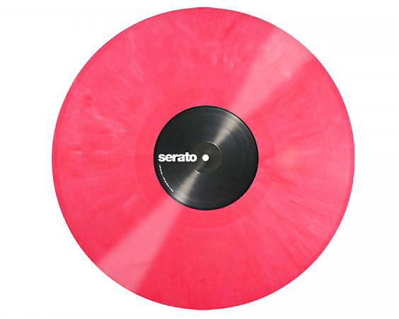 Serato Vinyl Control Tone Pink 12 (la paire) | Reverb