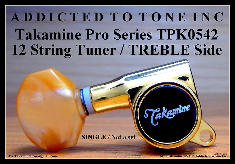 Takamine Takamine Pro Series TPK0542 12 String SINGLE Tuner / | Reverb