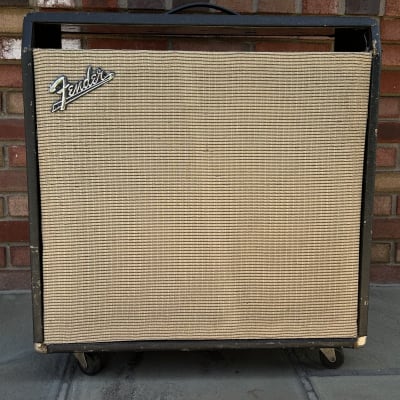 Fender Super Reverb Cabinet 1970’s - Black Tolex | Reverb