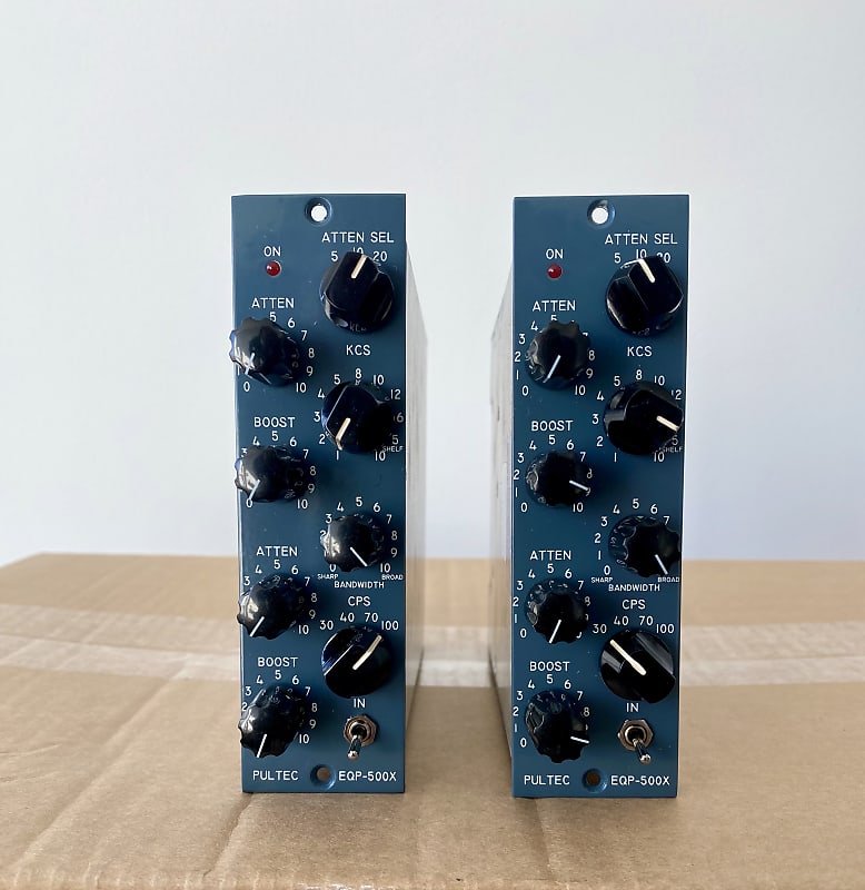 Pultec EQP-500X 500 Series Program Equalizer Stereo PAIR | Reverb