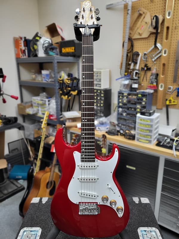Samick Greg Bennett Signature Series Malibu MB-1/MR - Red | Reverb