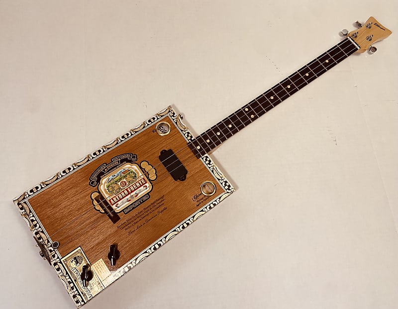EllbogenGuitars Cigar Box Guitar 3 string Electric 2024 | Reverb