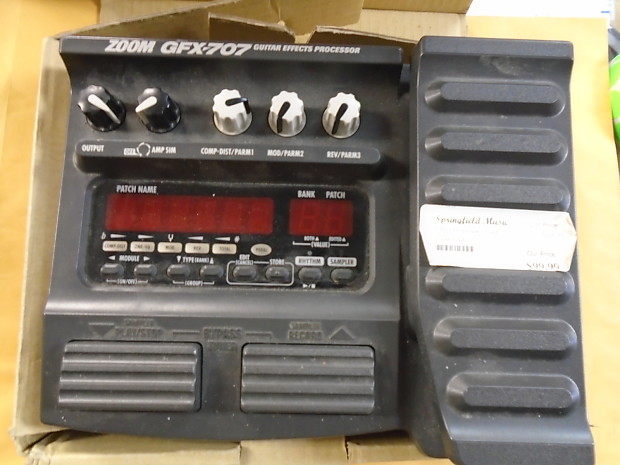 used Zoom GFX-707 Guitar Multi Effects Processor | Reverb