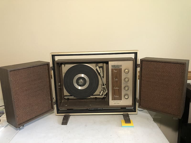 Telex Phonola Galaxy VI Record Player Antique Vintage HiFi | Reverb