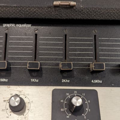 1970s Sunn Concert Controller 1 Solid State 6-Channel Amp | Reverb
