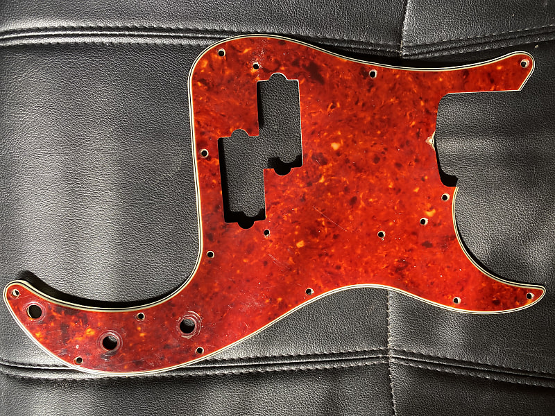 Fender Precision Bass Pickguard Early 60s Tortoise Pre Cbs Reverb