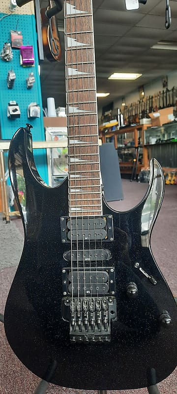 Ibanez RG370DX Sparkle Iridescent Rainbow Flake *** FREE | Reverb