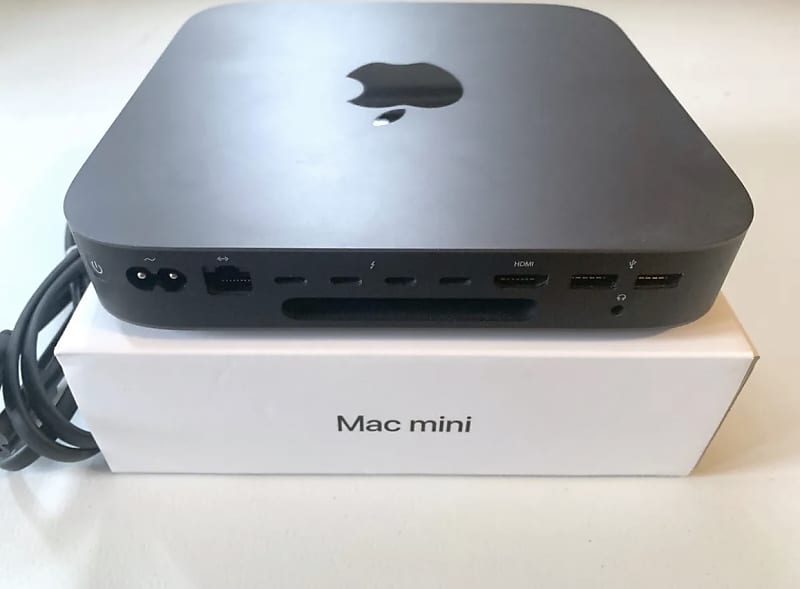 Apple Mac mini 64gb ram 2018 Space gray | Reverb