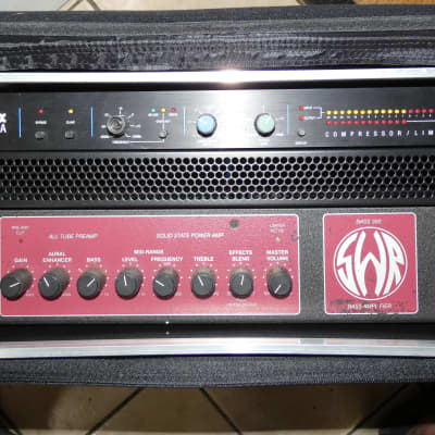 SWR Bass 350, DBX 160A, Road Runner 4 sp Bass 350 burgundy, | Reverb