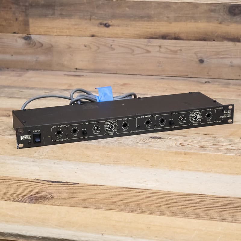 As Is Rane AC-22 (AC22) Active Crossove | Reverb